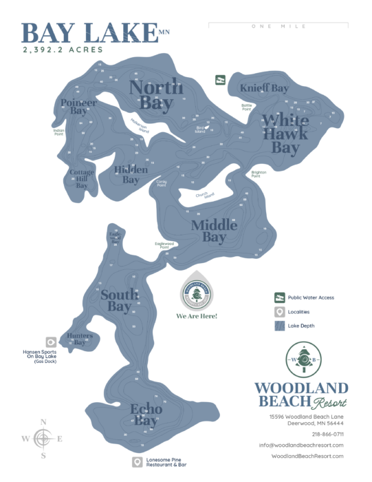 Woodland Beach Resort on Bay Lake, MN - A place where friends become ...